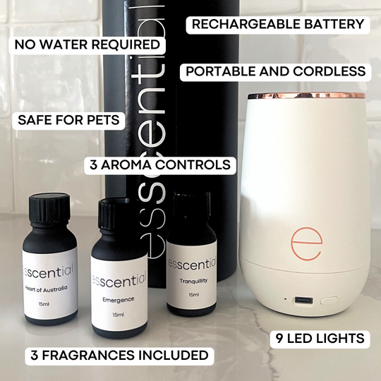 Waterless Diffuser Set (3 X FRAGRANCE OILS) – EsscentialCo